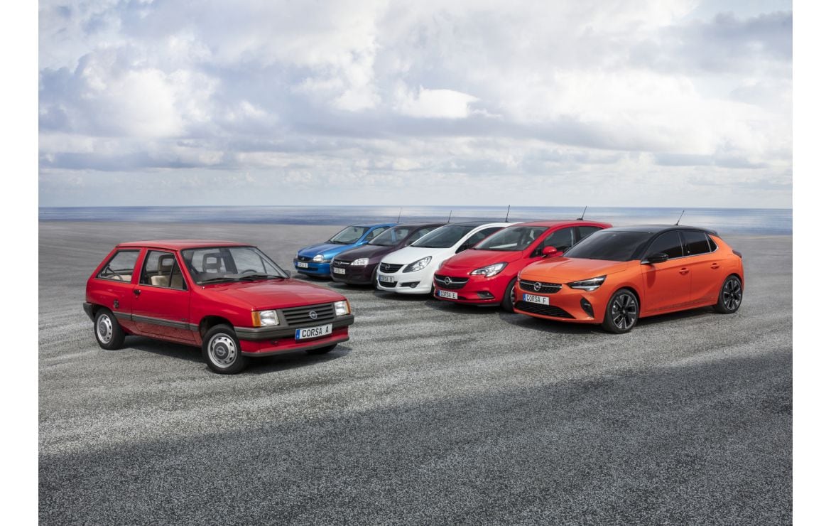 40 years of Opel Corsa: A Success Story in Six Acts