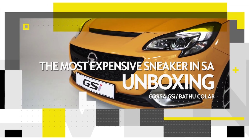 Unboxing the Most Expensive Sneakers: Opel Corsa GSi